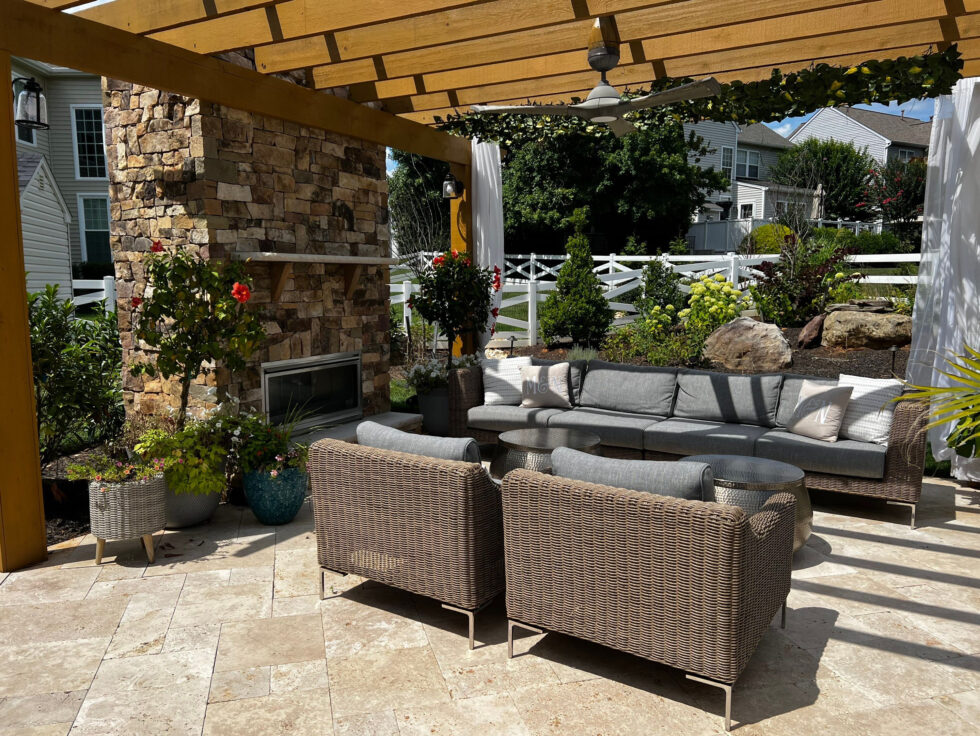 Enhance Your Outdoor Space with Natural Stone Veneer Fire Pits